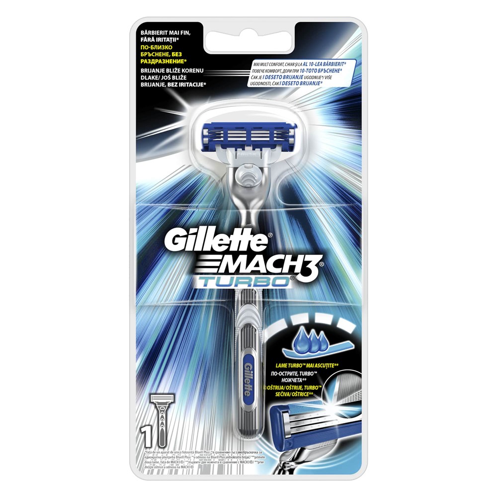 Gillette Mach 3 Razor + 1 Razor Head | Megatek