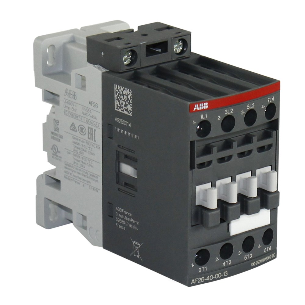 Contactor AF26-30-00-13, 100-250V AC/DC, 45A (AC-1), 23.2A