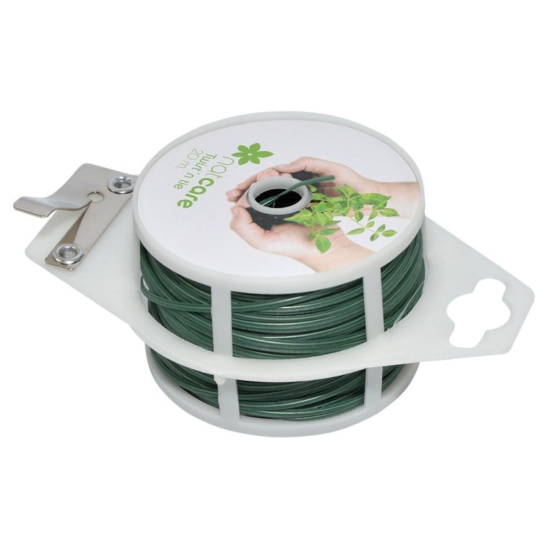 Garden wire, metal/plasticized, 20 m | Megatek