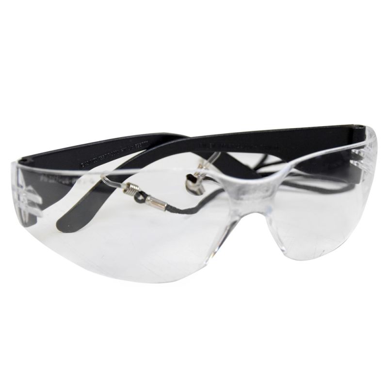 Safety goggles, transparent, with laces | Megatek