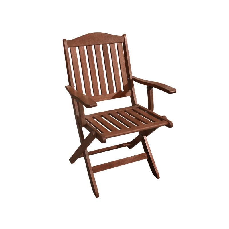 Chair, tropical wood, natural, 59x60x95 cm | Megatek