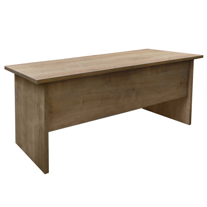 Office table, Eko, melamine, oak, 160x69x75 cm | Megatek
