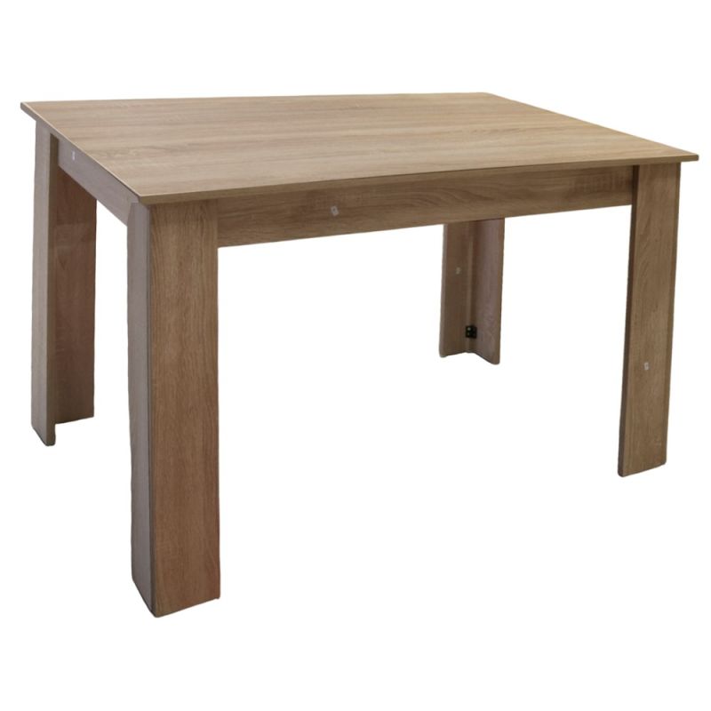 Dining table, melamine, sonoma, 110x75xH74 cm | Megatek