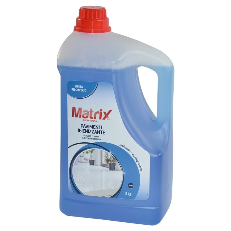 Cleaning detergent, Matrix , for floor, 5 kg, blue, fragran