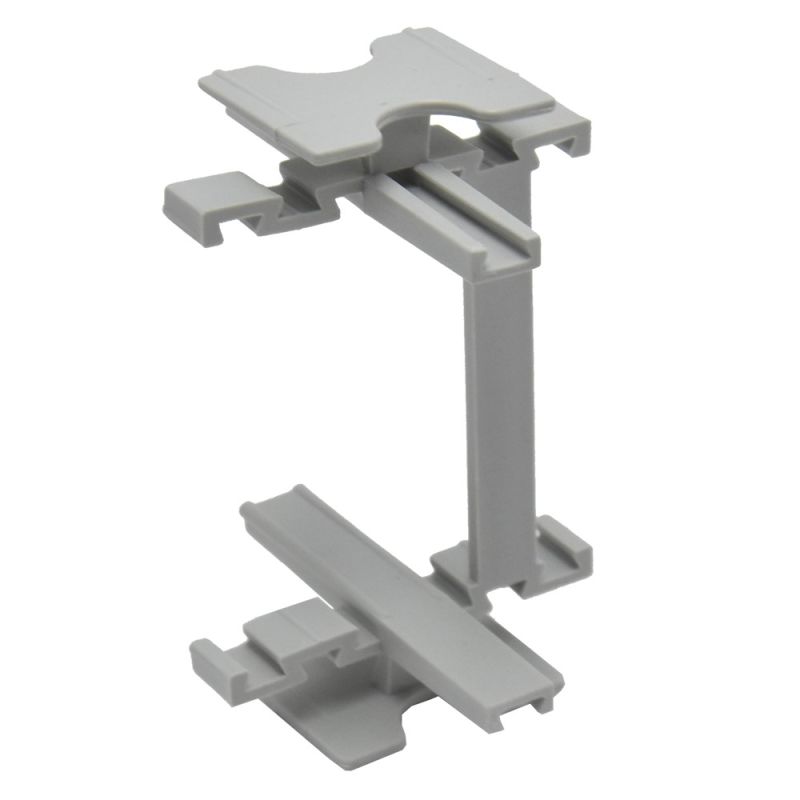 Glass block spacer, pp, white, 60x55x80 mm | Megatek