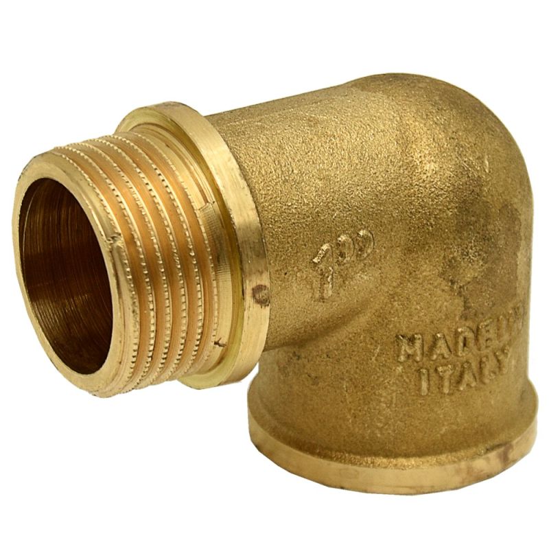 Bronze elbow, long, F-M 1'' | Megatek