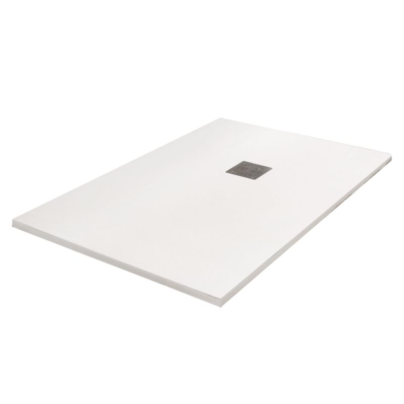Shower tray, Zenon, antibacterial, marble resin/polystyrene,