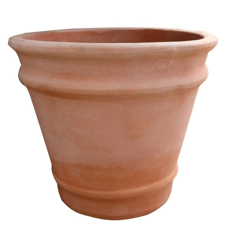 Round flower pot, Monachou, ceramic, terracotta, Ø45xH40 cm