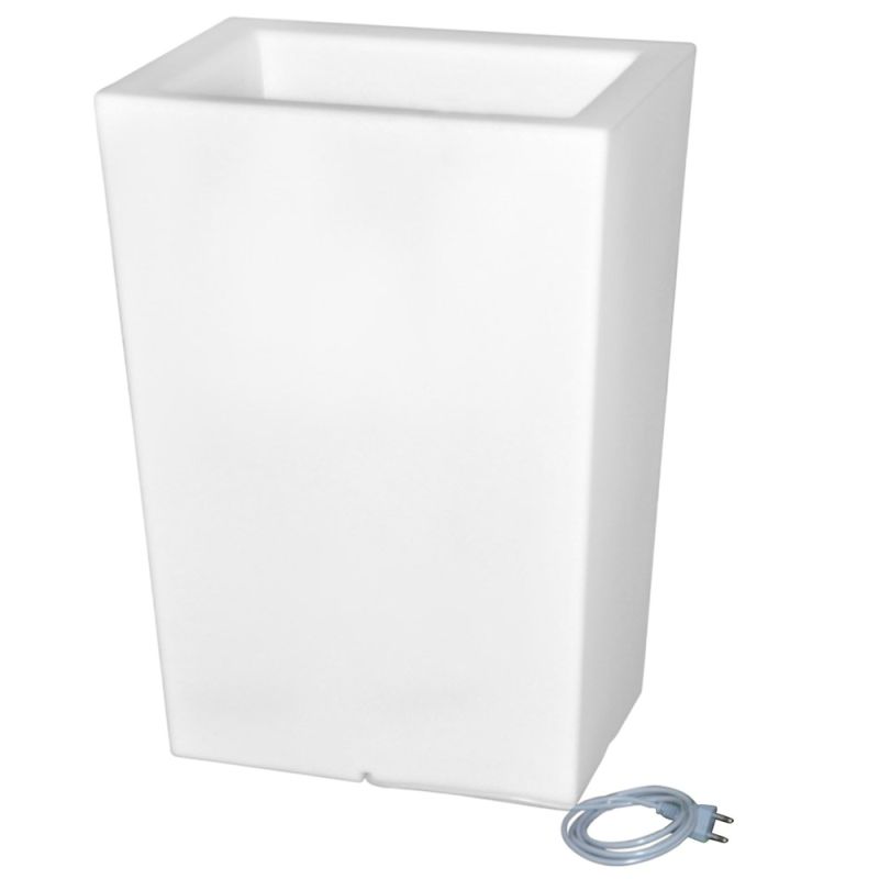 Flower pot, Castle, with lighting, plastic, 50 cm | Megatek