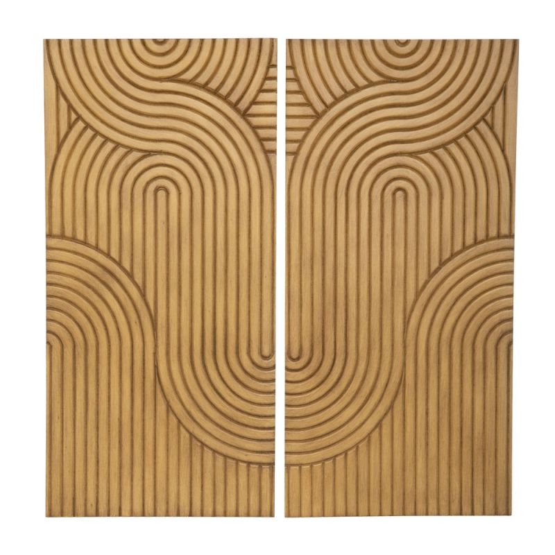 Dekorues muri, Marko, Mdf/dru, kafe, 80x3.5xH80cm | Megatek