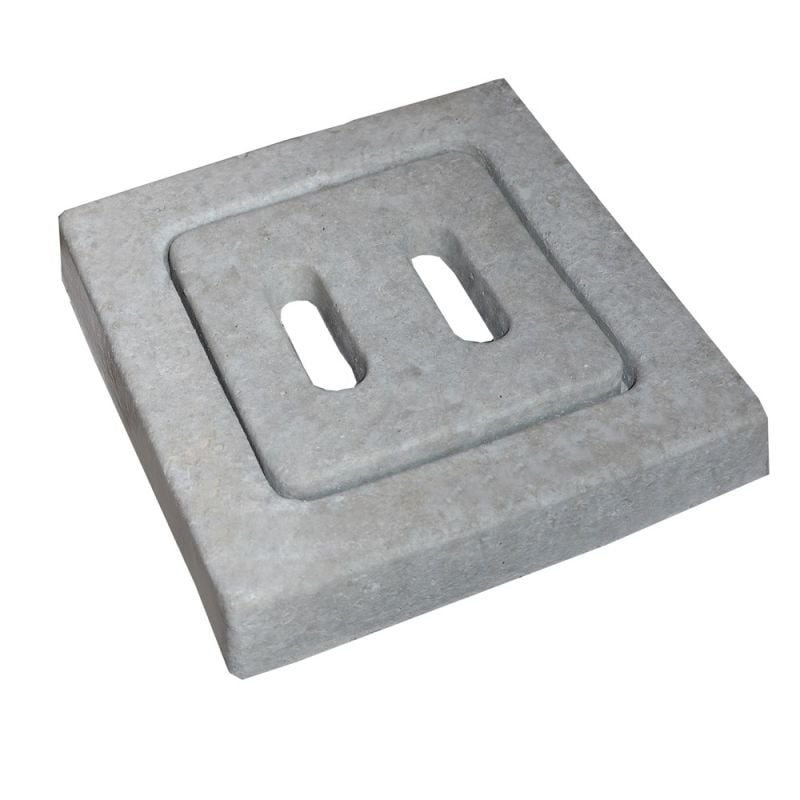 Catchpit grating, concrete, 6x30x30 cm, max 1.5 ton, concret