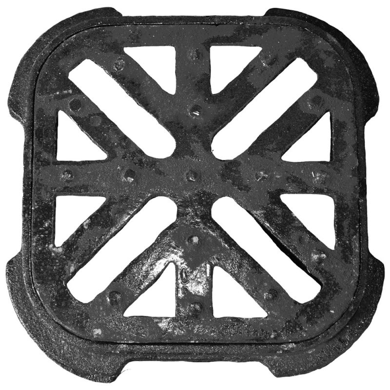 Catchpit grating, cast-iron, 30x30 cm, class B 125 | Megatek