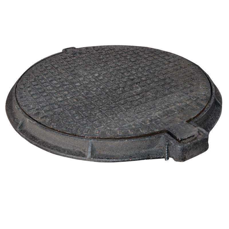 Catchpit cover, cast-iron, Ø70/60 cm, class C 250 | Megatek