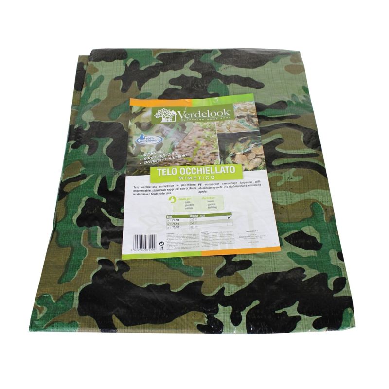 Canopy, Verdelook, 2x3 m, 90 g/m², polyethylene, military co