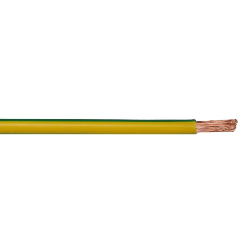 Electrical wire 1x35mm², Green & yellow color N07V-K, Fire r