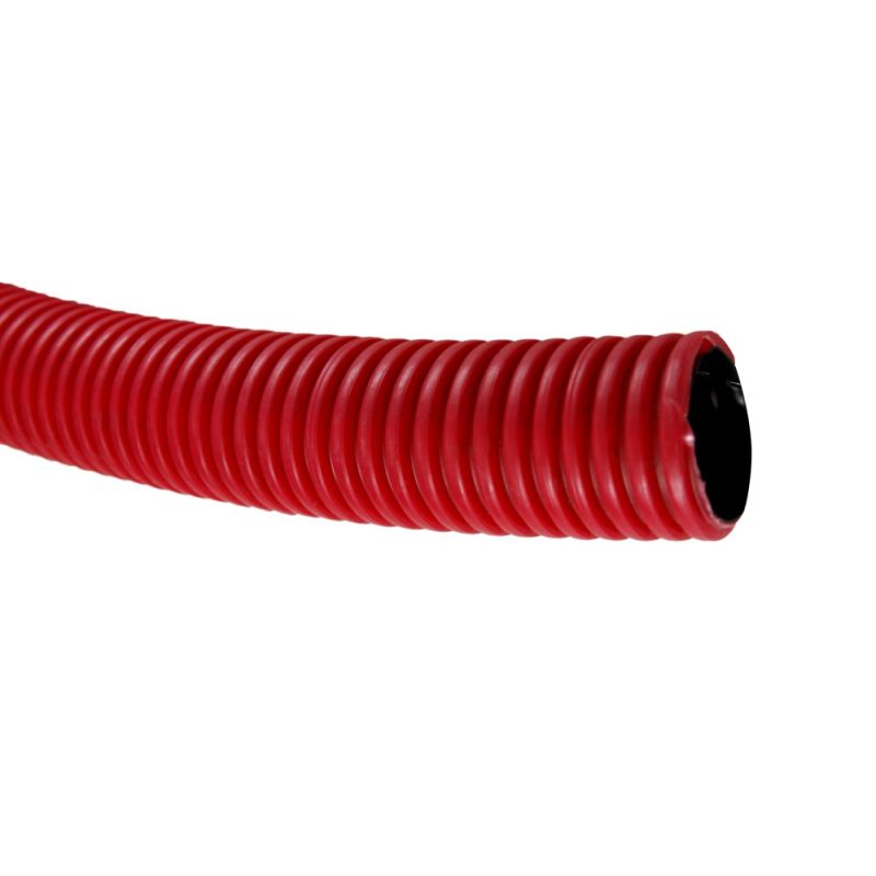 RED CORRUGATED TUBE D.75 | Megatek