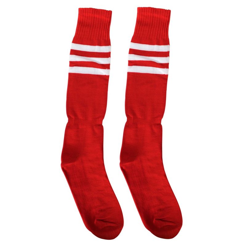 Football socks Red/white | Megatek