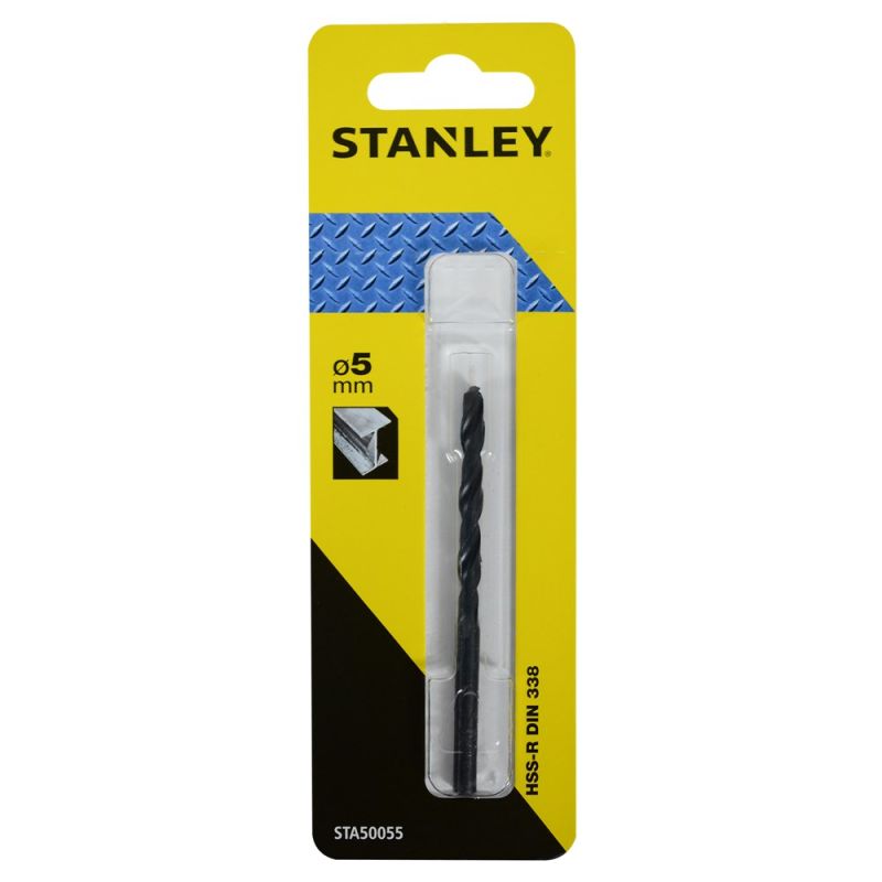 Metal drill bit, Stanley, 5x52x86 mm | Megatek