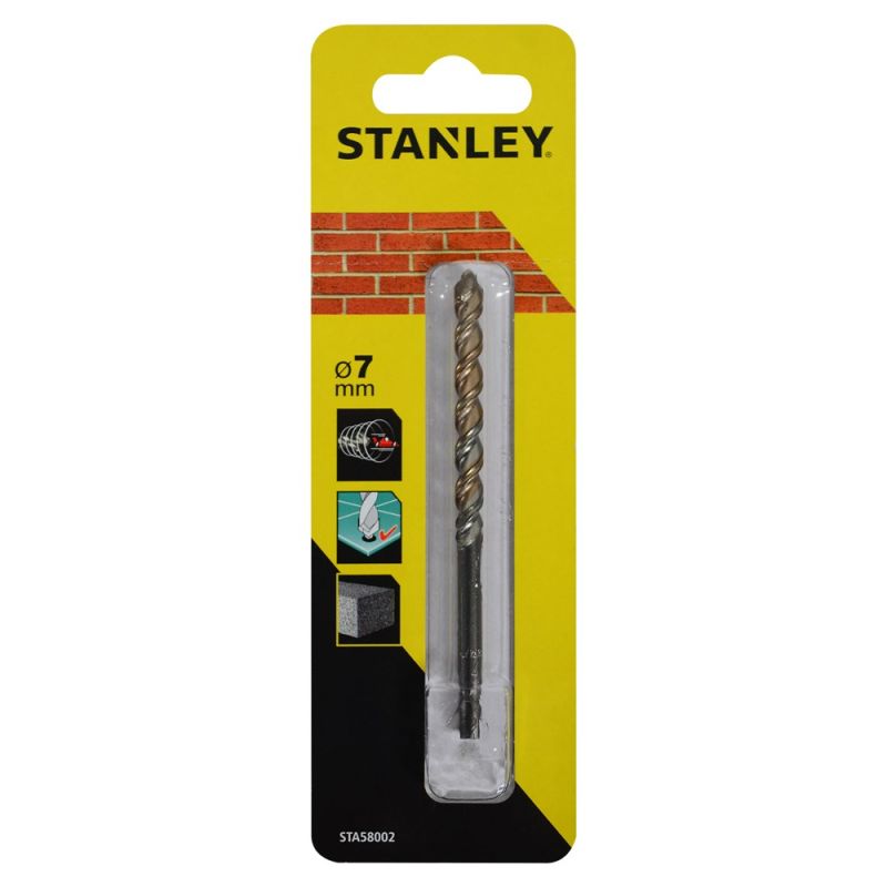 Concrete drill bit, Stanley, 7x60x100 mm | Megatek