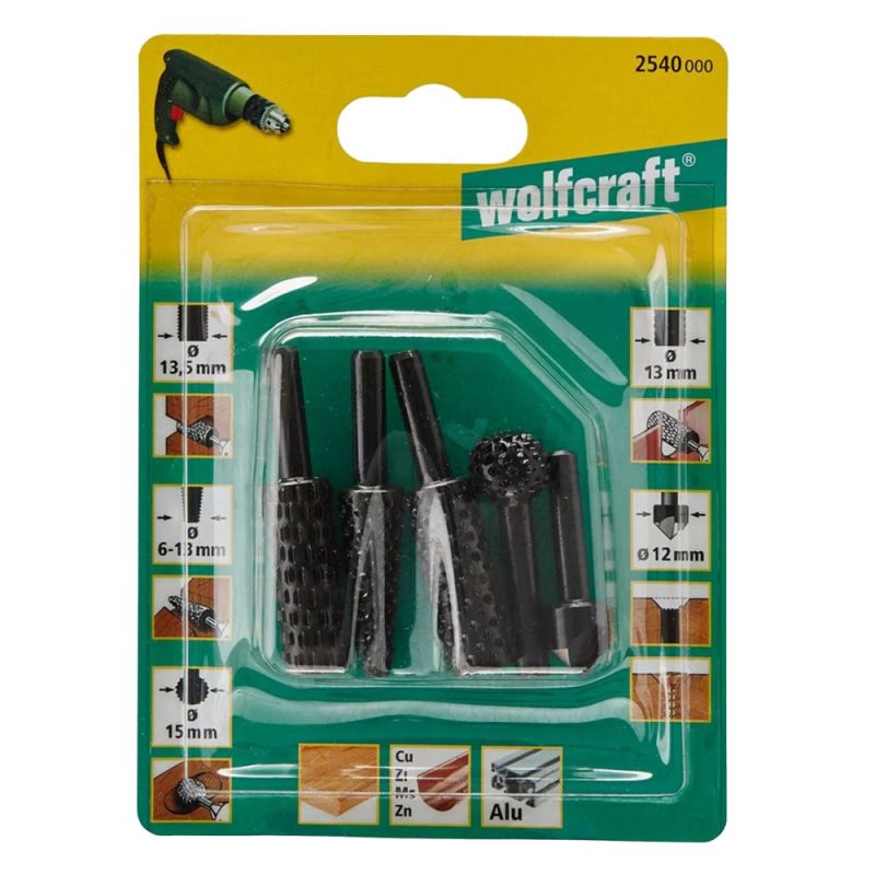Adjustment bits for wood, Wolfcraft | Megatek