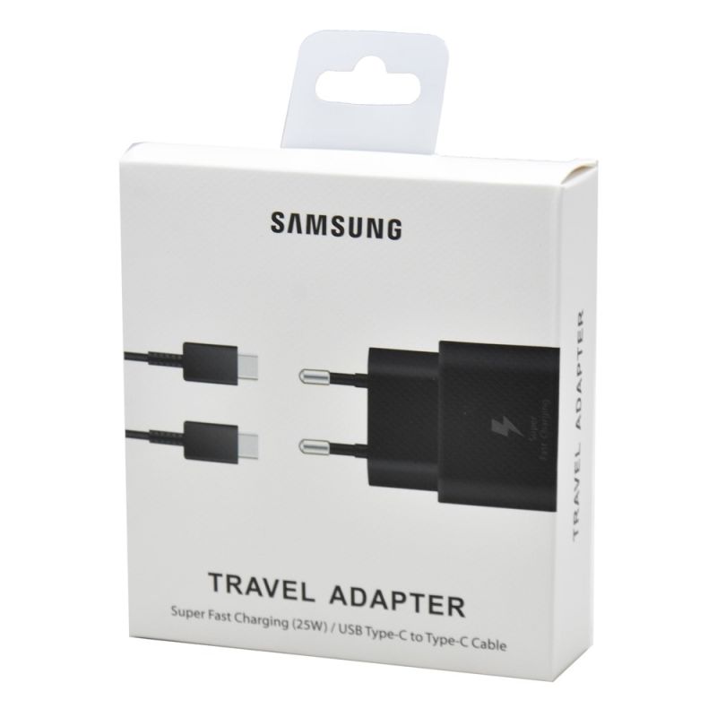 Charger + plug, Samsung, 25W, Type-C plug - Type-C | Megatek