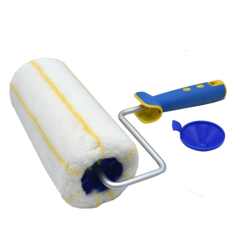 Paint roller with filling, Nespoli, Non Stop, 21 cm, blue