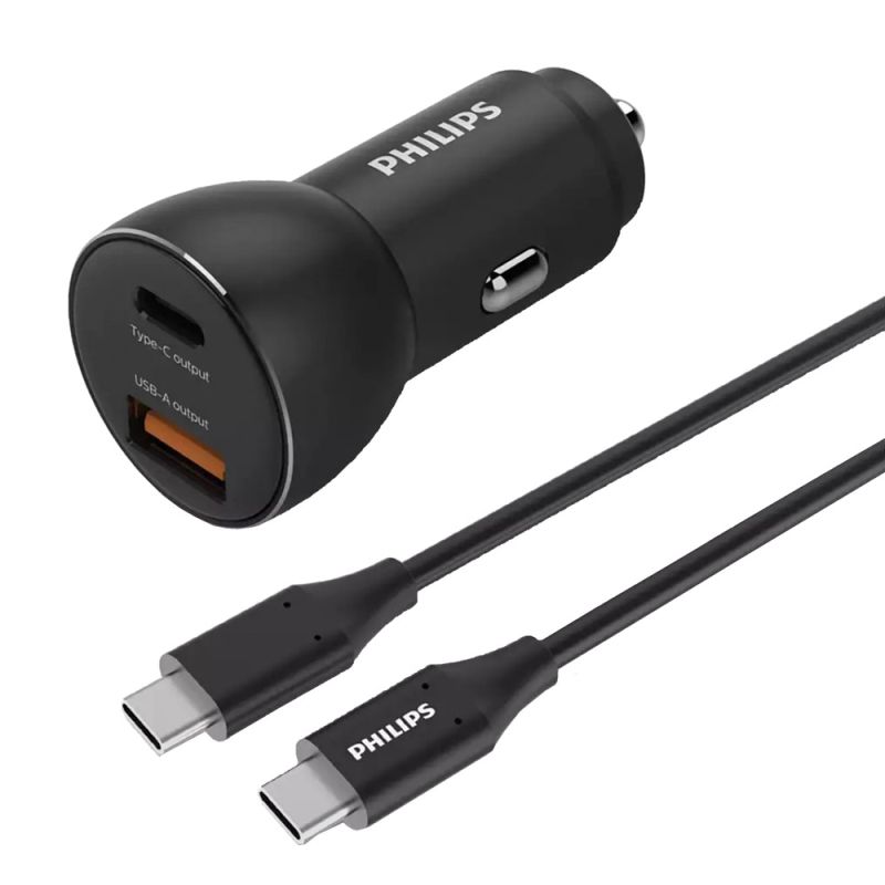 Car charger, Philips, Type C | Megatek