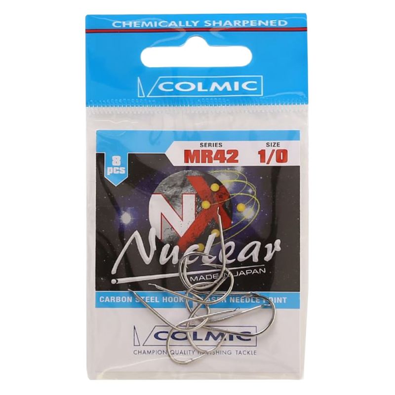 Fishing hooks, Colmic, MR42, N. 1/0, 8 pieces | Megatek