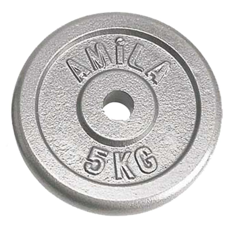 Dumbbell, Amila, weight 5 kg, diameter 28 mm | Megatek