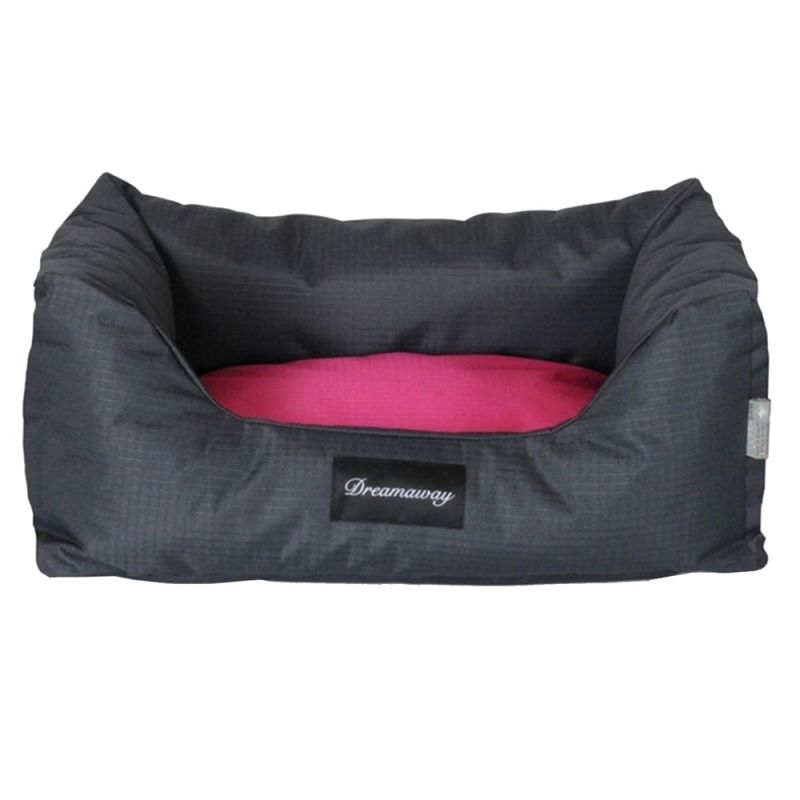 Bed for animals, Fabotex, Boston, 80 x 62 x 22 cm, black col