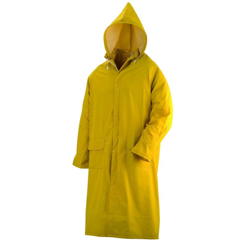 Rain cape, Kapriol, size XL, 350 g/m2, yellow color | Megate