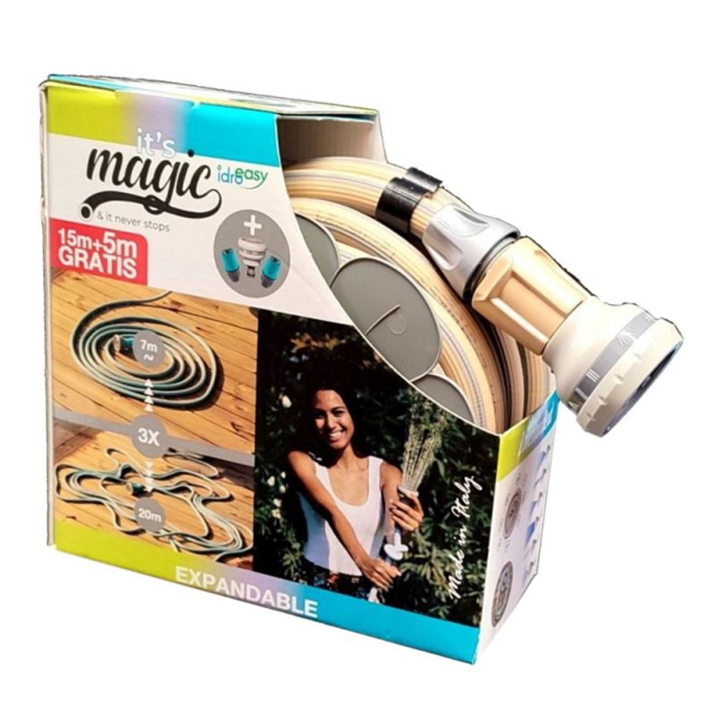 Water pipe + connectors, Magic, 20 m, 1/2 , against crushing