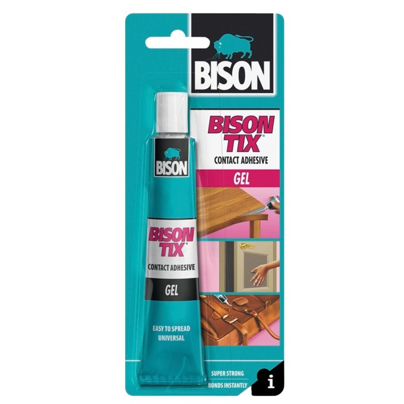 Universal adhesive, Bison, transparent, 50ml | Megatek