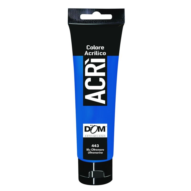 Acrylic paint, Dom, 100ml, Blue Oltremare | Megatek
