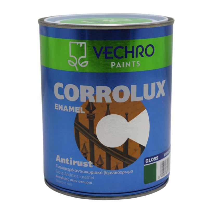 Anti-rust paint, Corrolux Enamel, 750ml, green color 632, 15