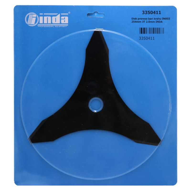 Grass trimmer disc, IN003, 254x2.0 mm, 3 T | Megatek