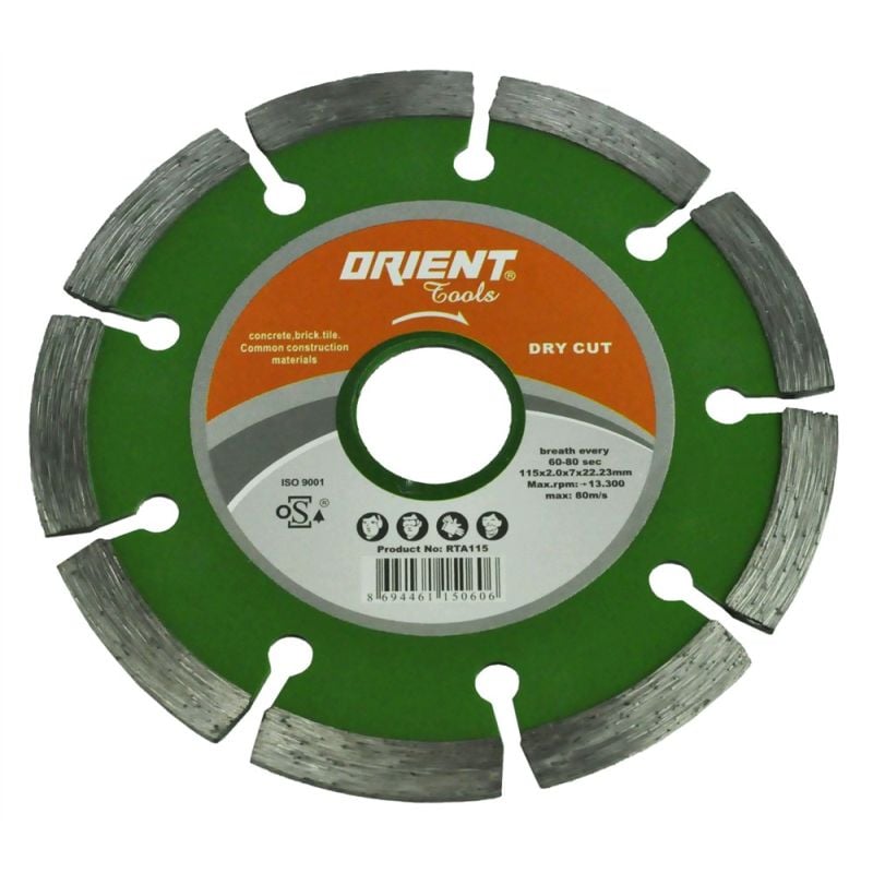 Diamond disc, Orient, 115x7x22.2 mm | Megatek