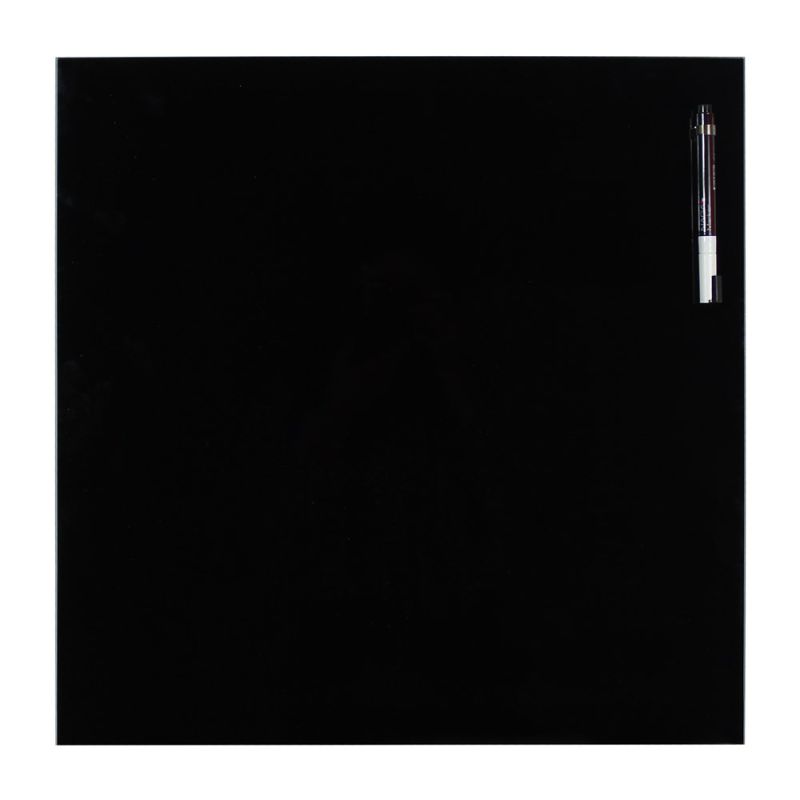 Tabelë magnetike xhami, 100x100, (e zezë) | Megatek