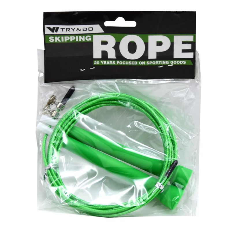 Skipping rope rubber blu | Megatek