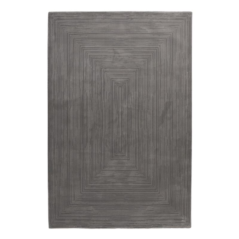 Carpet Sign, 100% polyester, grey, 160x230 cm | Megatek