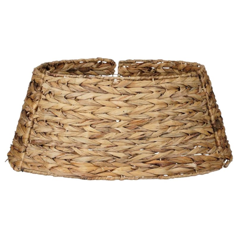 Tree base, textile, natural color with gold, h26xd58cm | Meg