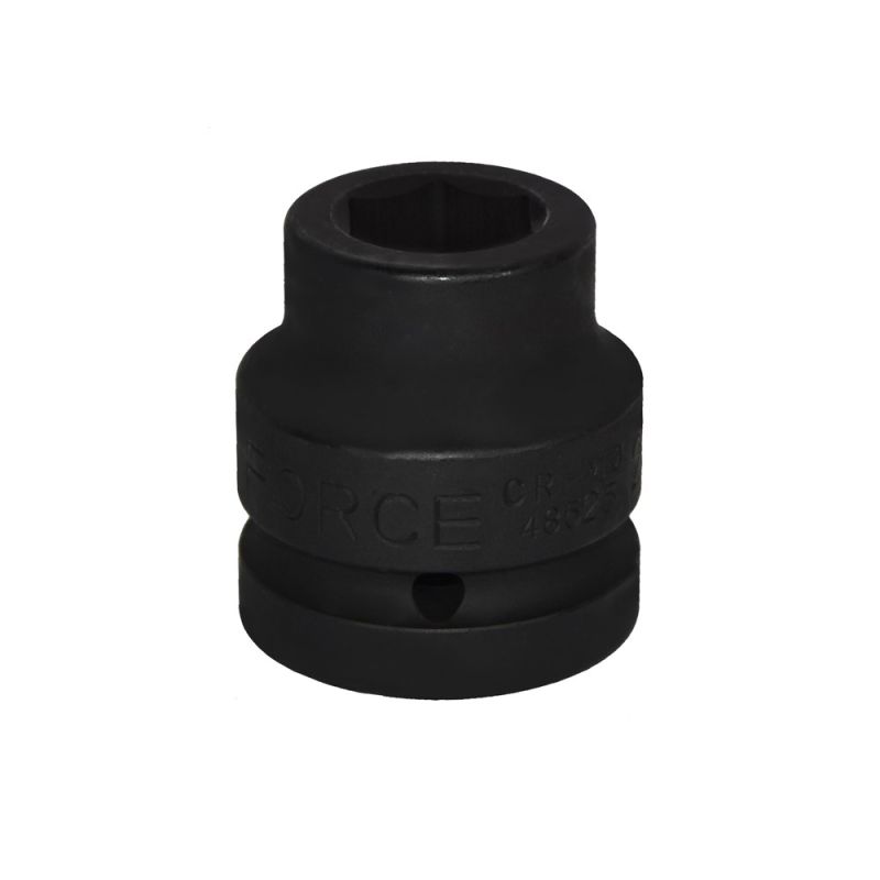 Flank impact socket, FORCE, chrome-molibdenium, 1 6 PT, 25