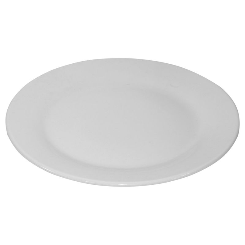 Sotopjate Ischia, Size: 31 cm Color: White, Material: Porcel