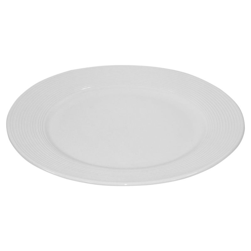 POLIS paste plate,26 cm,White,Porcelain | Megatek