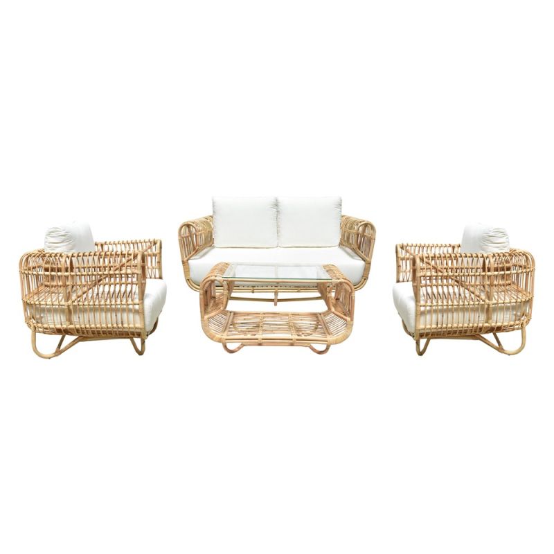 ANDA set, single sofa + 2 seater sofa + Table | Megatek