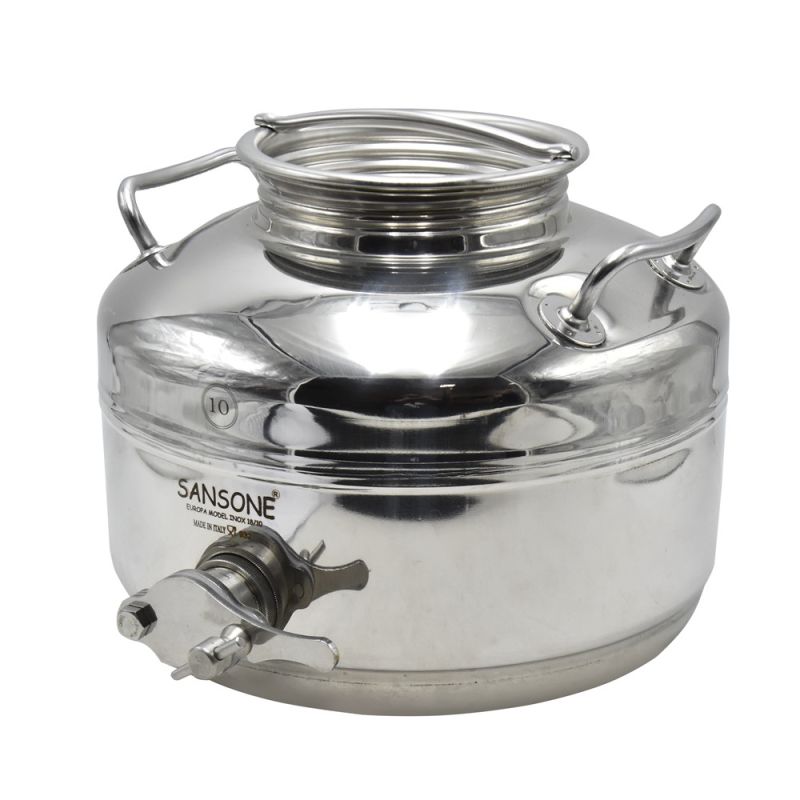 Food container for honey, La Nuova Sansone®, 18/10 stainless