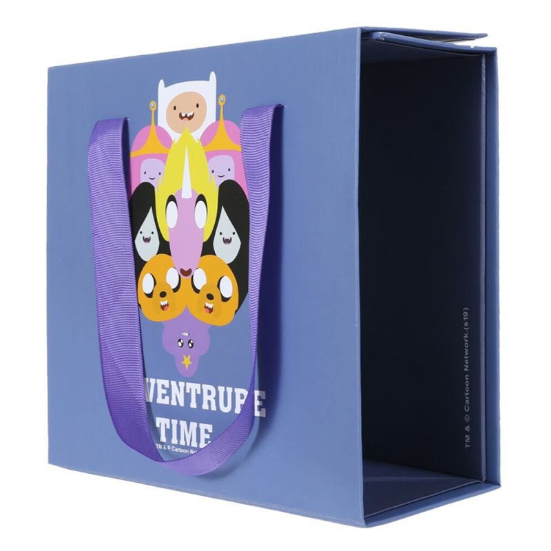 Gift box, Adventure Time, Miniso, cardboard, 19x19.5x9.5 cm,