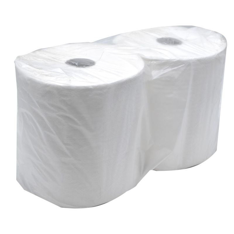 Kitchen paper towels, cellulose, 2x900 g, white, 2 rolls | M