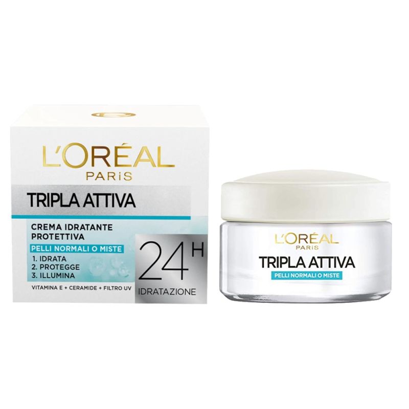Face cream, sun protection, L'Oreal, 50ml | Megatek