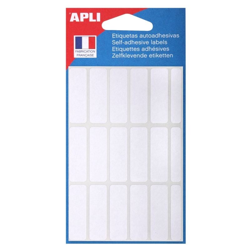 Adhesive label. Apli. white. 12 x 38 mm | Megatek